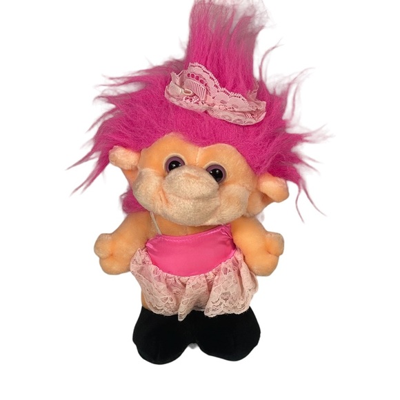 Chosun | Toys | Trolio Trolls Vintage 992 Troll Doll Pink Hair ...